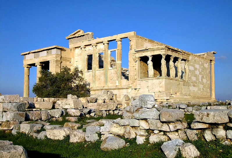 El Erecteion: la joya del jónico de la Acrópolis de Atenas