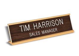 Bliss Ranch: Recycled Name Plate Food Tags