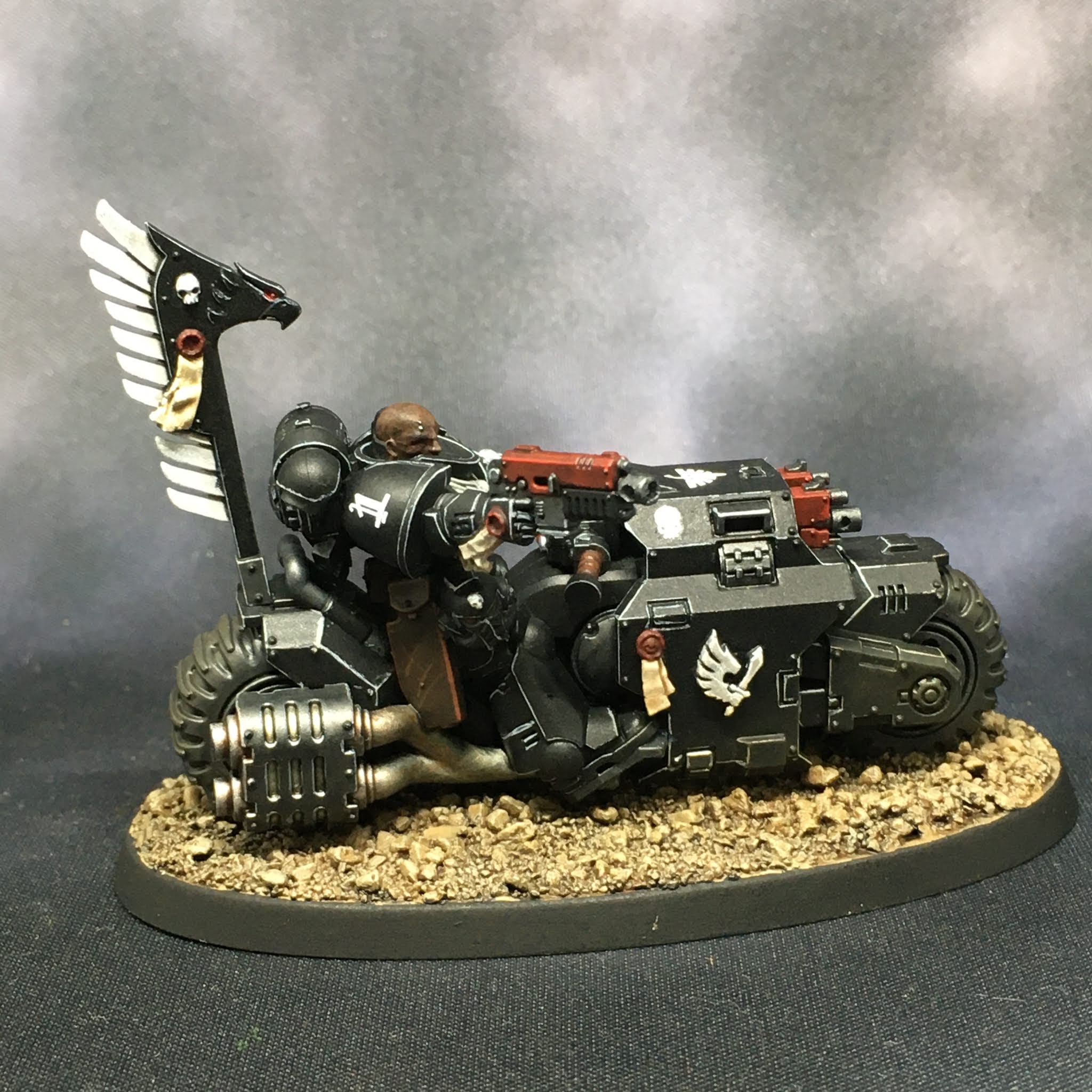 262nd Death Korps of Krieg: Dark Angels Ravenwing Outriders - TO DONE