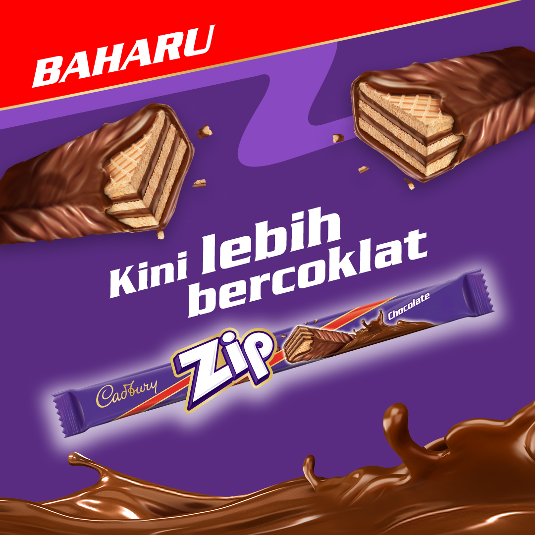 Cadbury Malaysia Launches All-New Cadbury Zip - Grab Yours at Shopee