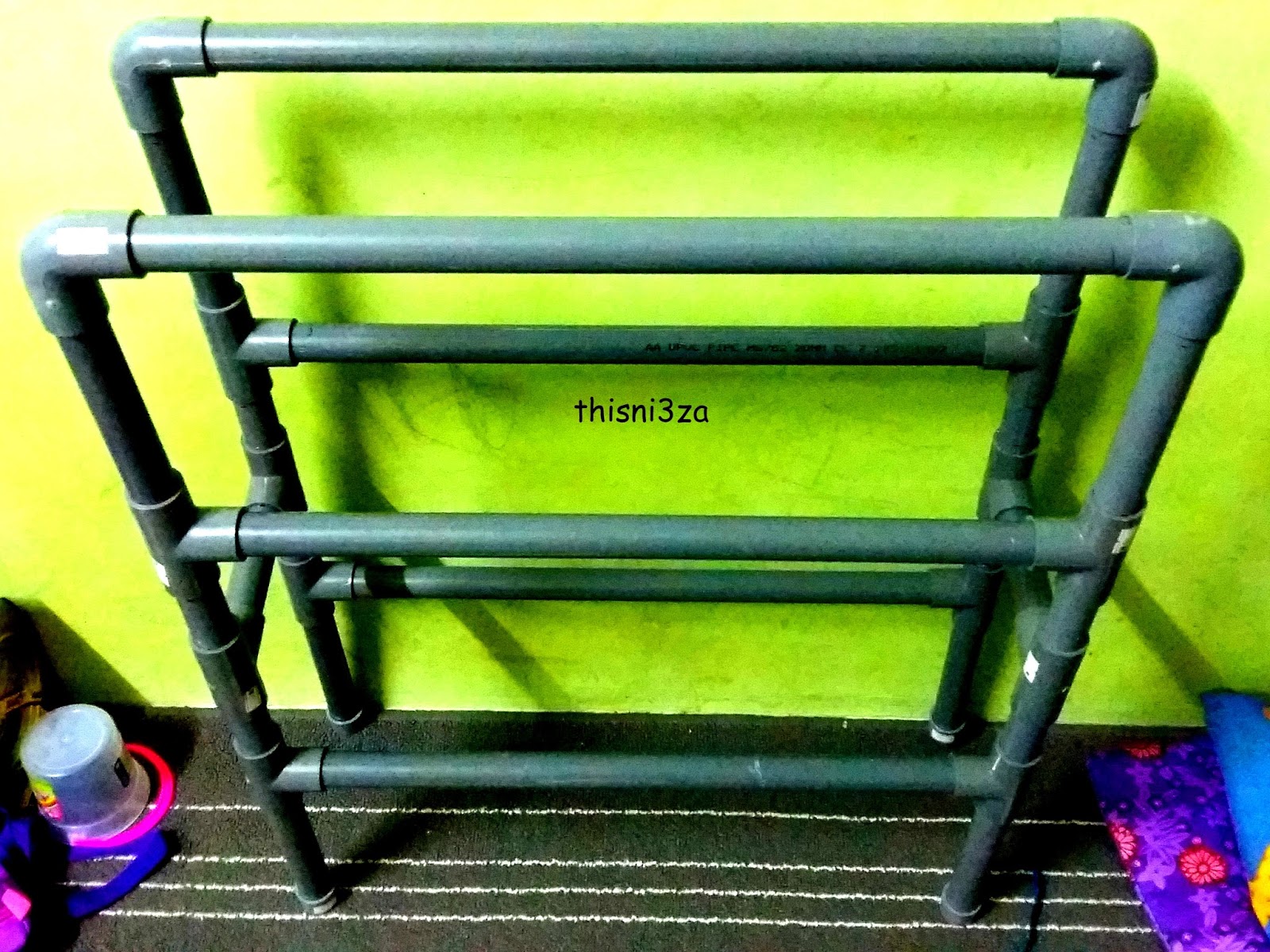 D.I.Y Project : Rak Periuk Dari PVC Pipe ~ My Story Board