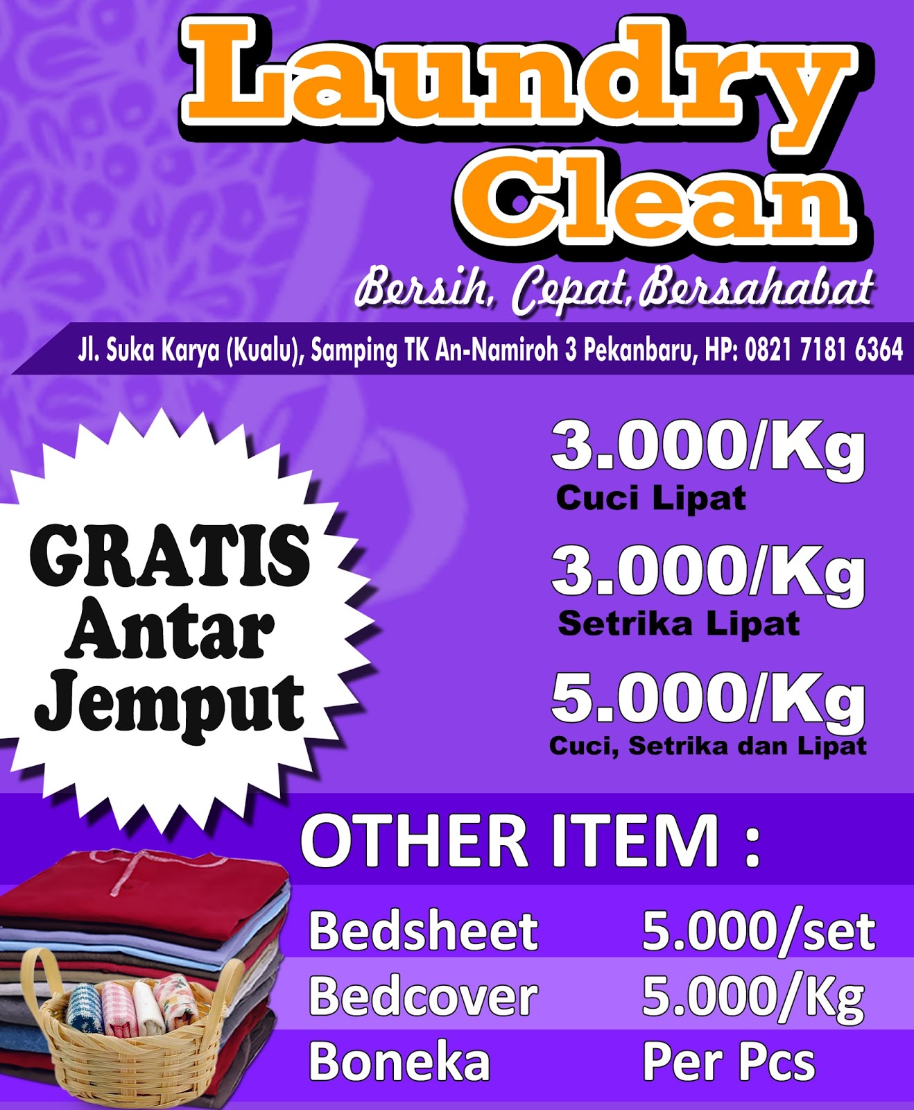 Inspirasi 21+ Brosur Laundry