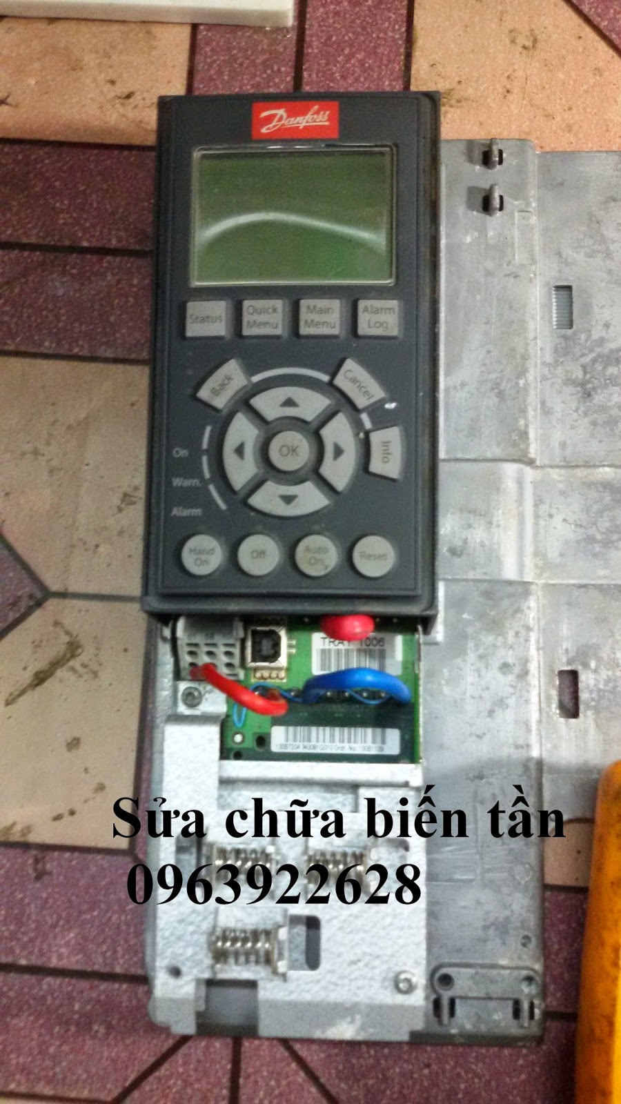 Chuyên sửa chữa biến tần Danfoss FC 102, FC 120, FC 202, FC 302,VLT ...