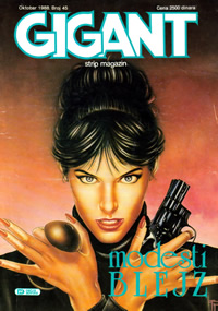 Striposlavija: Modesti Blejz - Devojka sa Balkana (Blic)