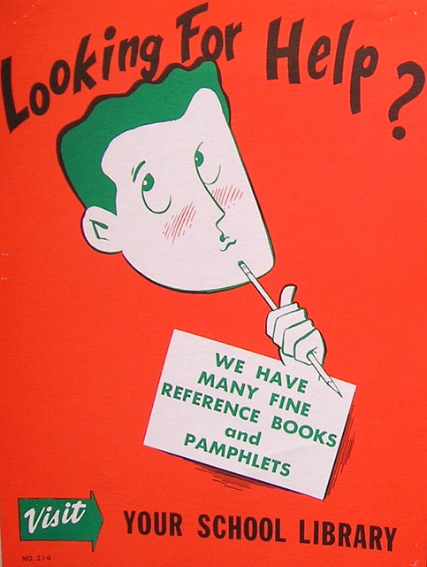 A Media Specialist's Guide to the Internet: Wow! 40 Retro Library Posters!