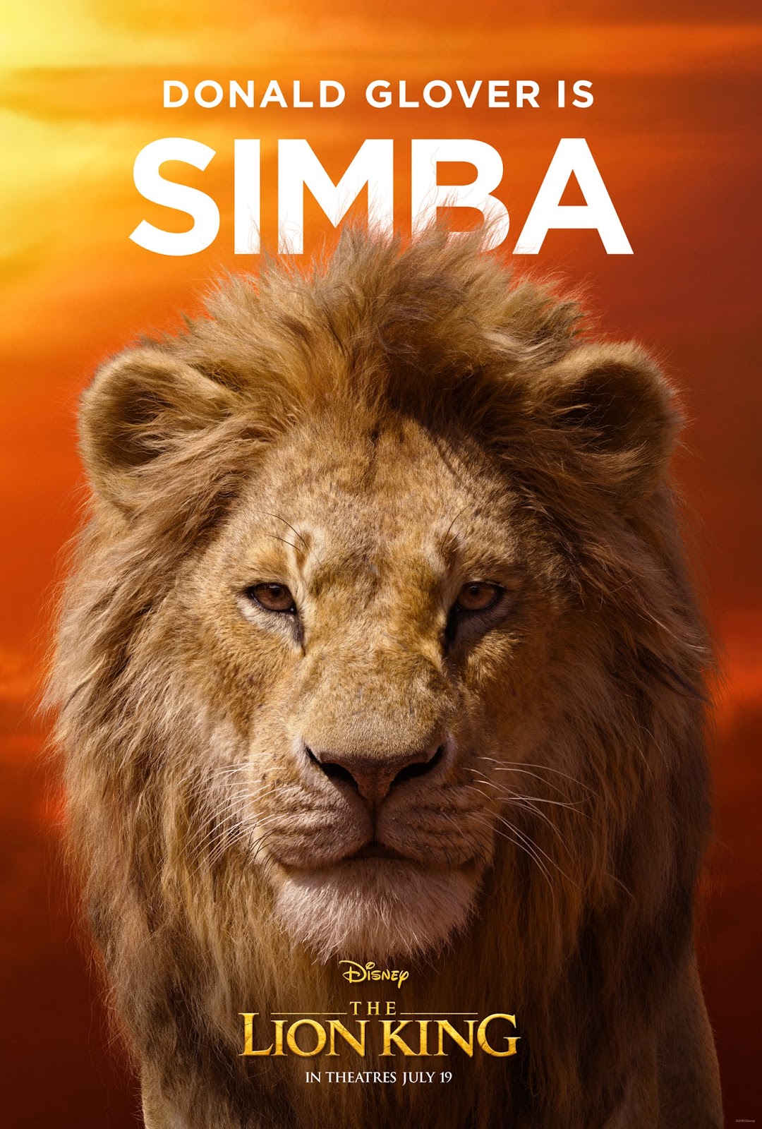 Sasaki Time: Disney's The Lion King Character Poster for Simba