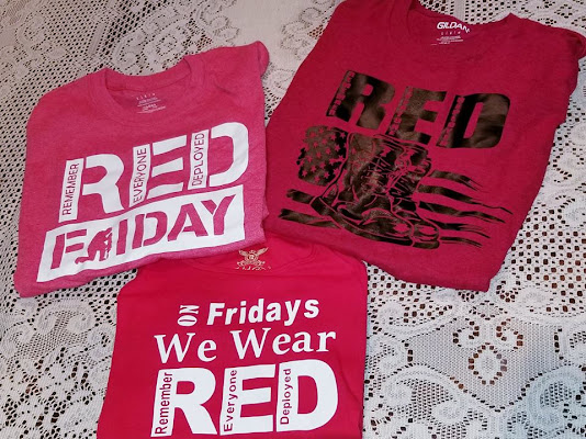 Fields Of Heather: On Fridays We Wear RED - T-shirt Designs with Cricut