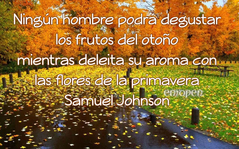 El mundo de paz en nosotros: +7 Imágenes con frases de otoño 1