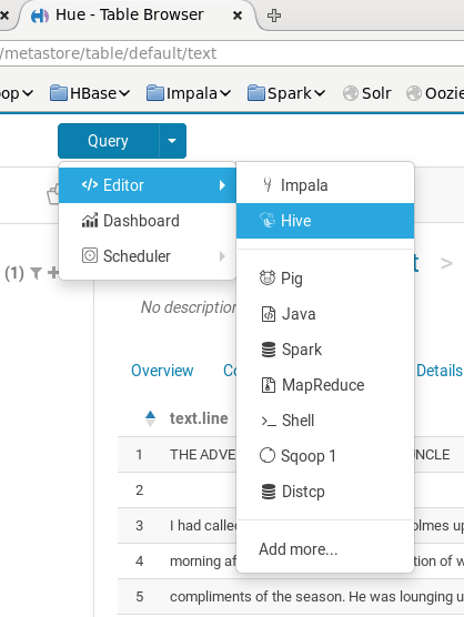 Let's Refresh: Word Count in Hive