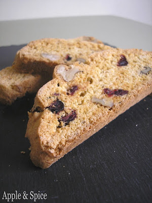 Apple & Spice: Zesty Red Grapefruit, Cranberry & Walnut Biscotti