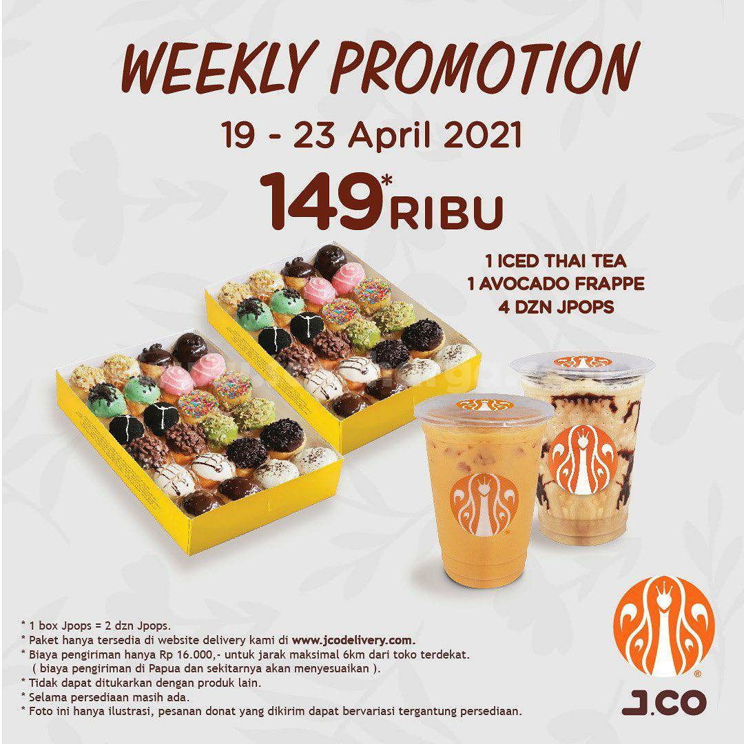 JCO Weekly Promotion | 19 - 23 April 2021 - scanharga