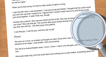 How to make a good monologue video.