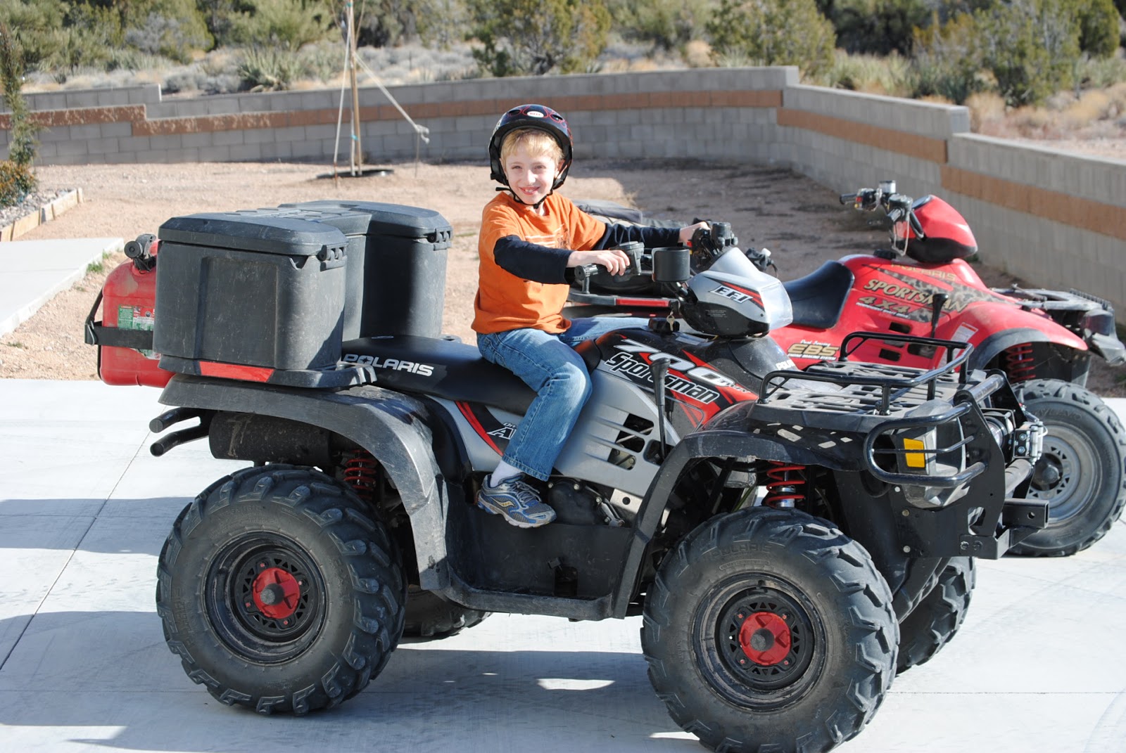 It’s not a DIY Project but it’s sure fun…four wheeling in the desert