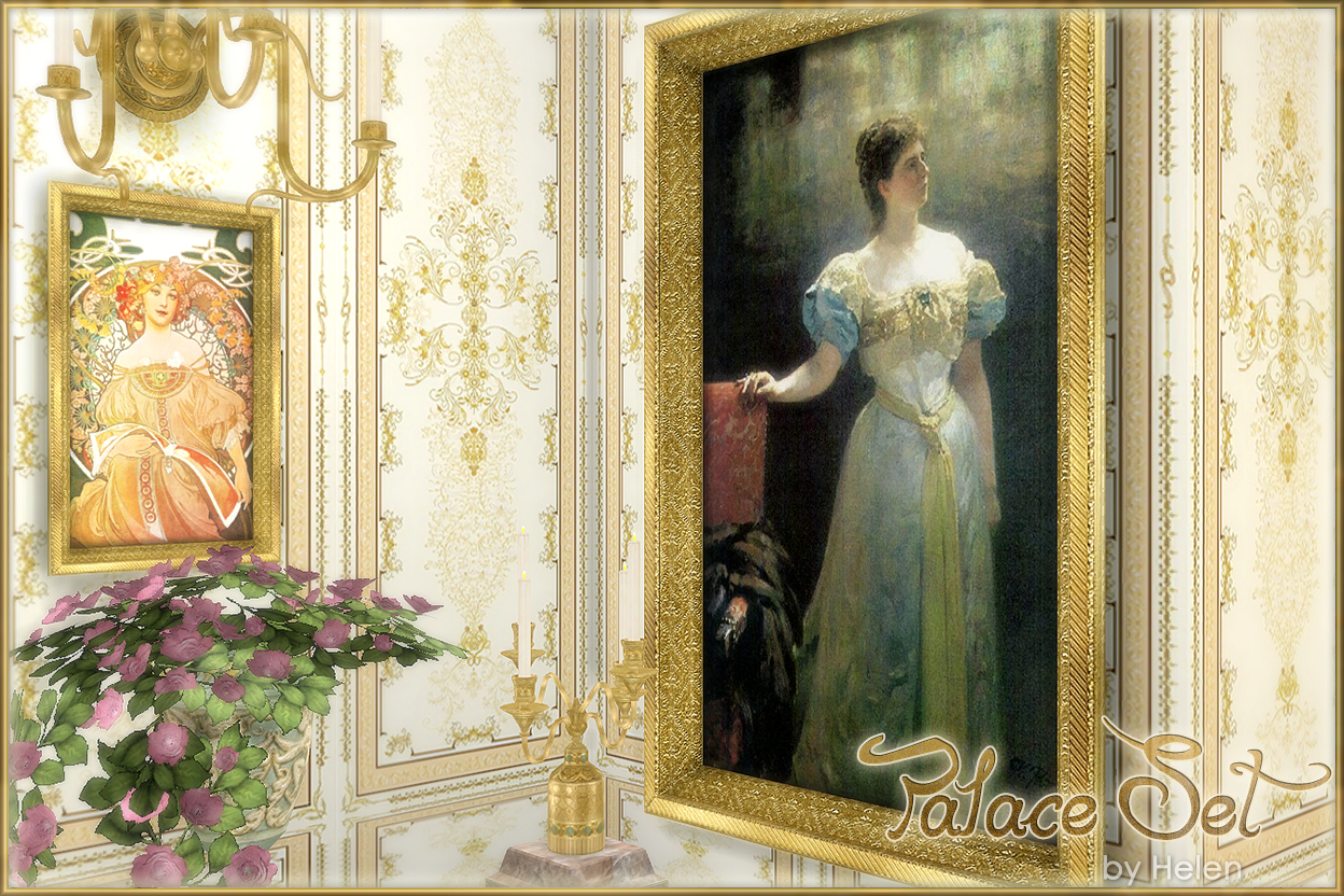 Helen-sims: TS4 Palace Set