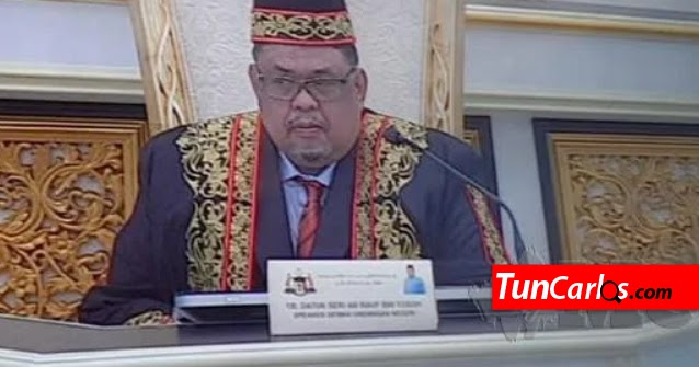 TERKINI: Ab Rauf dilantik speaker baru DUN Melaka - Tun Carlos