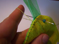 Studio Anna Maria: Uitleg festonsteek. Paasei Tutorial