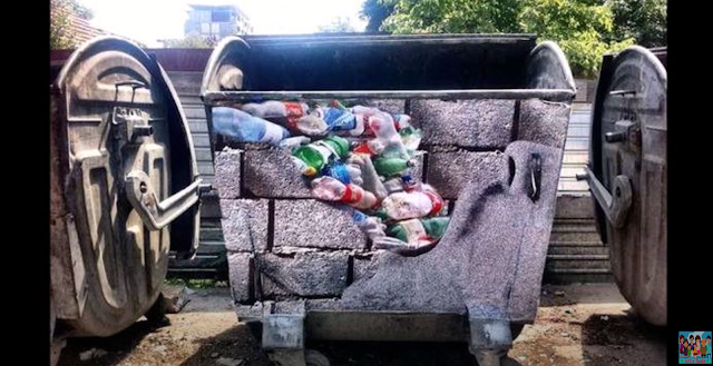 Gifted Bundle: Creative Trash Can Street Art