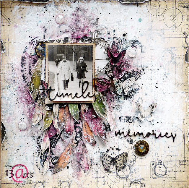 13 arts: Timeless memories - layout by Ayeeda