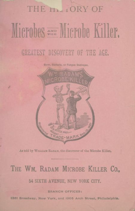 1898 Revenues: On Beyond Holcombe: William Radam and his Microbe Killer