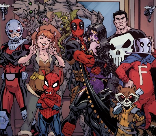 Deadpool Extra: O caso do misterioso assassino das sombras ~ Universo ...