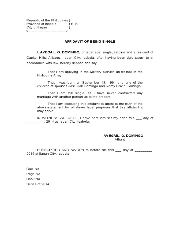 affidavit of desistance - philippin news collections