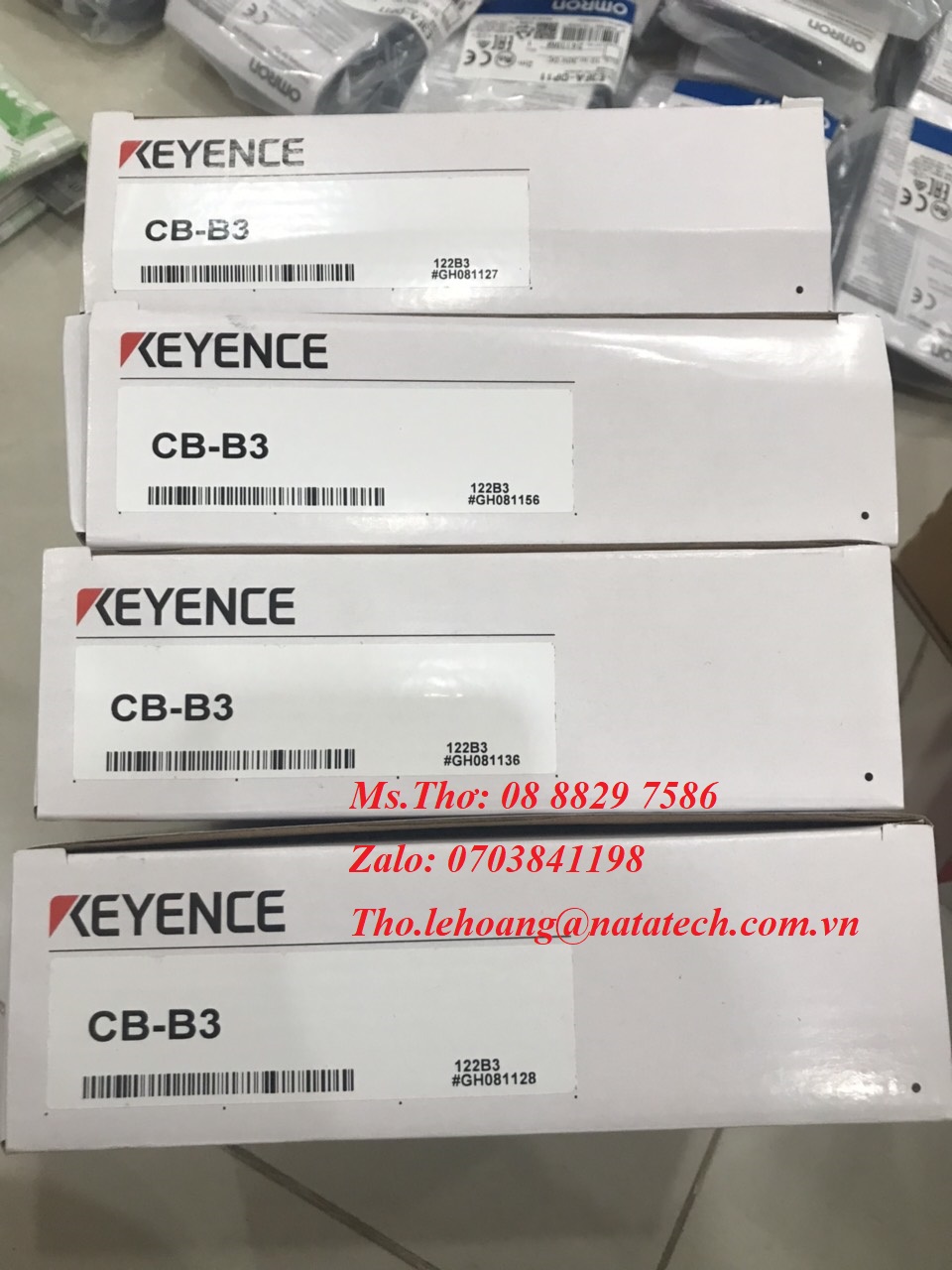 Cáp bộ điều khiển Keyence CB-B3