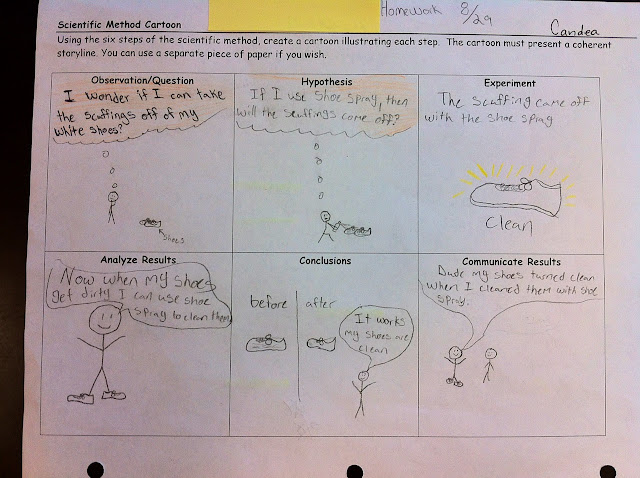 Science in Mrs. Candea's Classroom: Scientific Method Cartoons