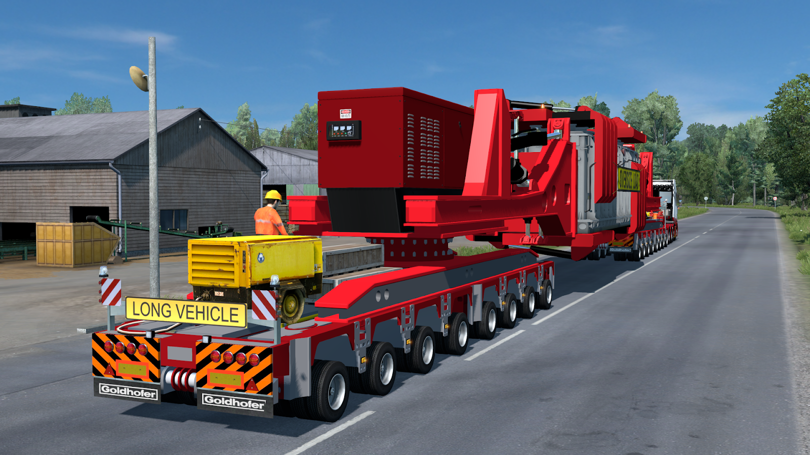 Mega Trafo Transport (Oversize) - Euro Truck Simulator 2 Mod World