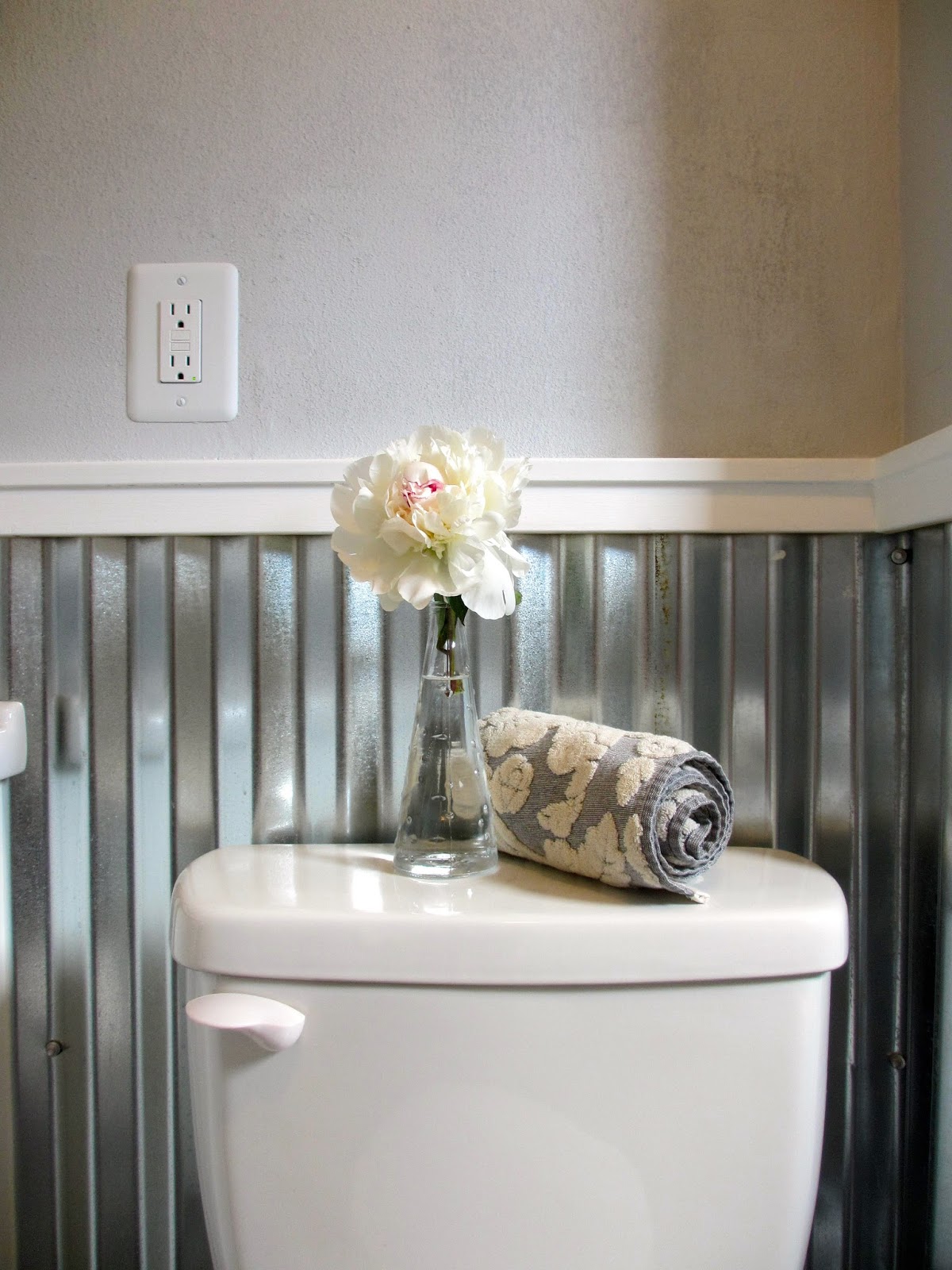 From the Desk of Kate Jones: Chipotle Inspired Bathroom Reveal