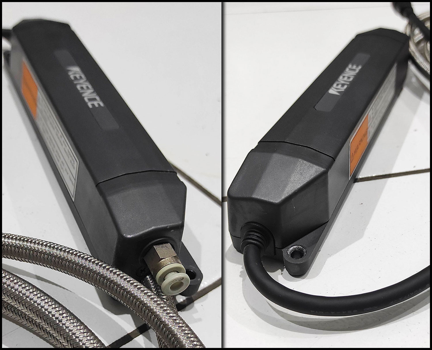 2nd MACHINE: Keyence probe static elimination set probe SJ-M020G ...