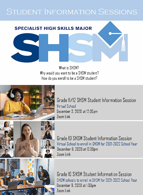 SHSM Student Information Sessions - AYJ Biotech SHSM