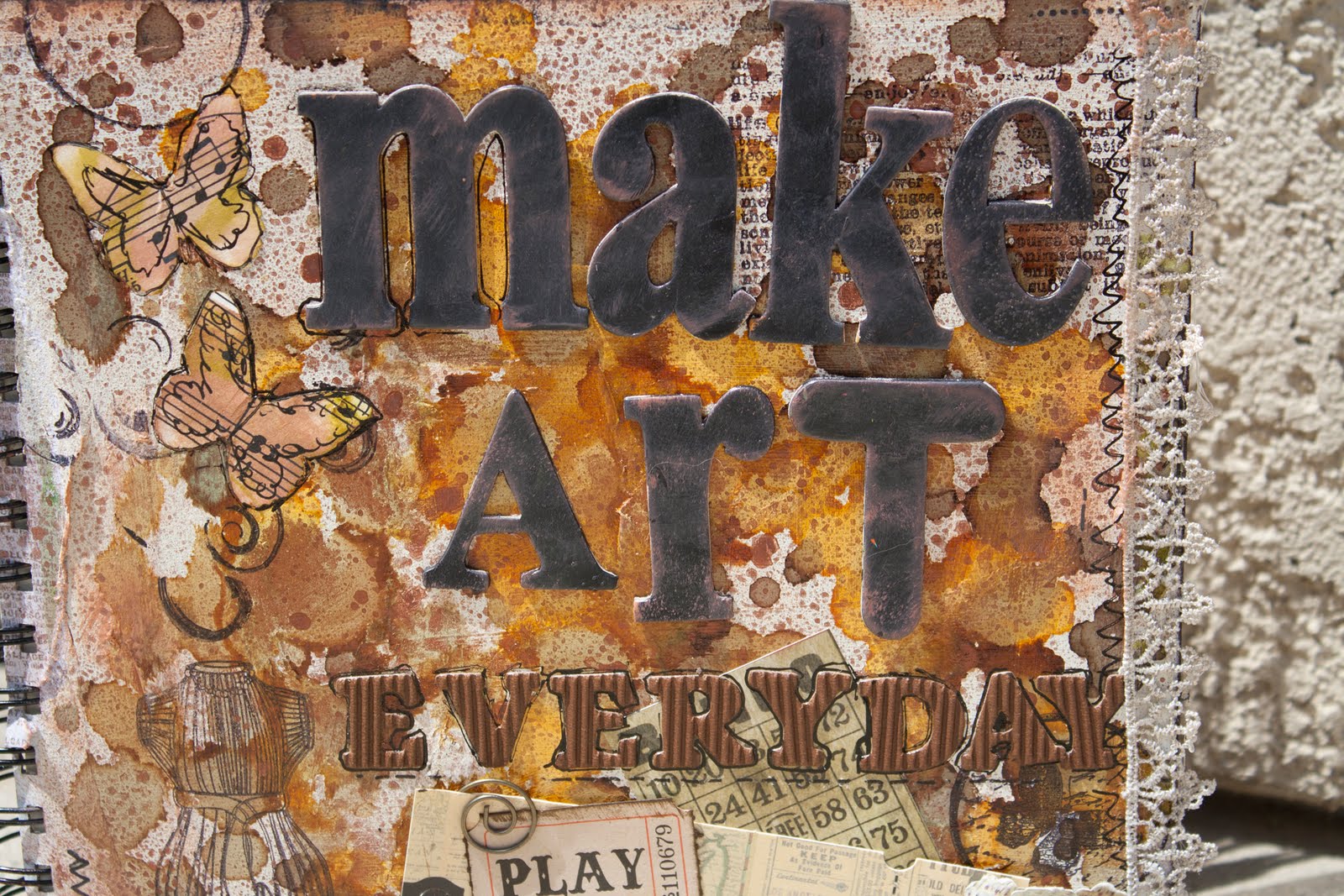 A Crafty Mom's Life: Junk Journal {Art Journal} Cover