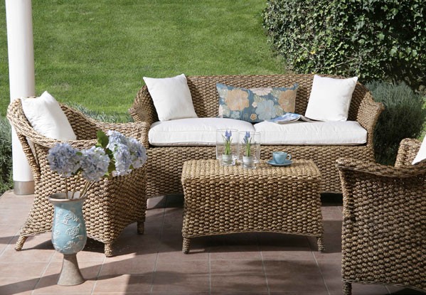 DECORA INTERI: Decoração com Móveis de Jardim