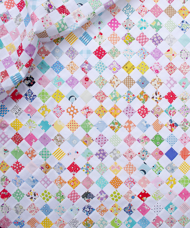 A Checkerboard Quilt and a Strip Piecing Tutorial | Red Pepper Quilts ...