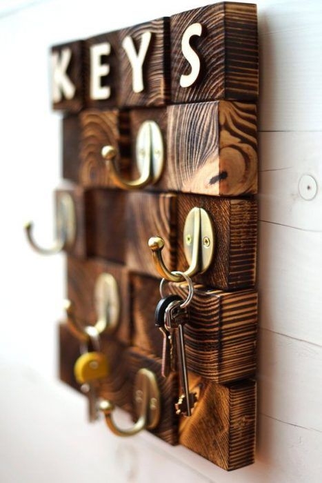 50 Creative DIY Keychains On Wall Decoration Ideas | ARA HOME
