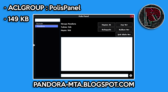 Pandora MTA:SA Scriptleri