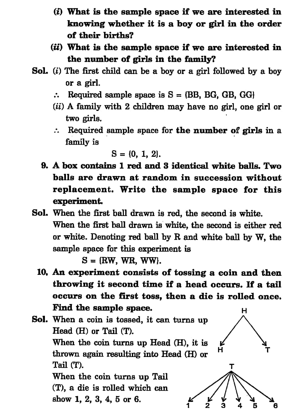 Probability class 11 math - Studypur
