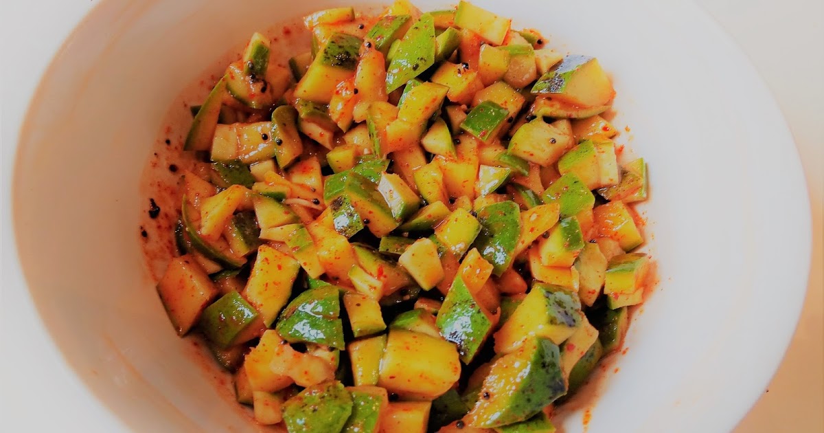 Instant Raw Mango Pickle | Easy Cut Mango Pickle | Thundam Mangai Oorugai