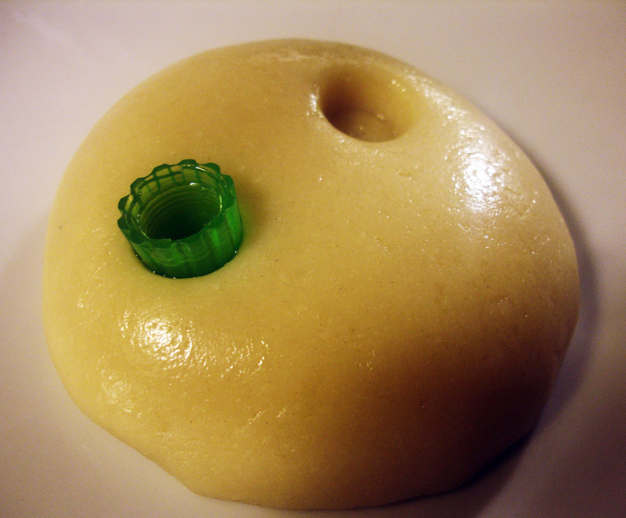 libyan food: Children's Smiley Face Asida عصيدة للاطفال