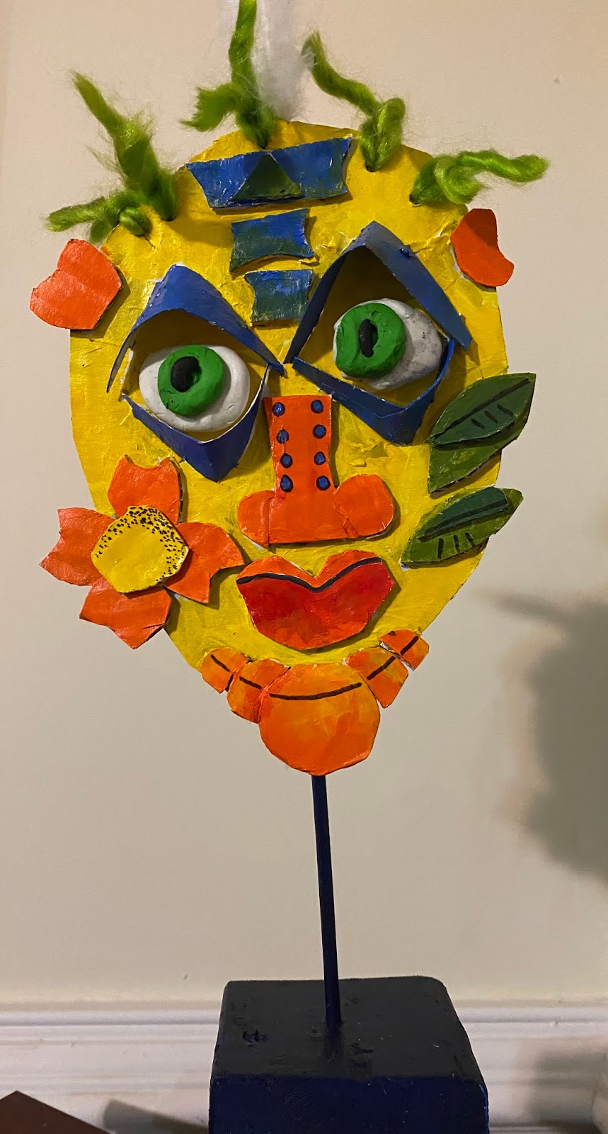 Art Room Blog: Creating a Costa Rica Boruca Mask....
