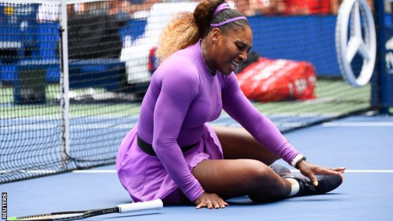 MAX SPORTS: US OPEN 2019: SERENA WILLIAMS FIGHTS HER INJURY AND PLAYS ...