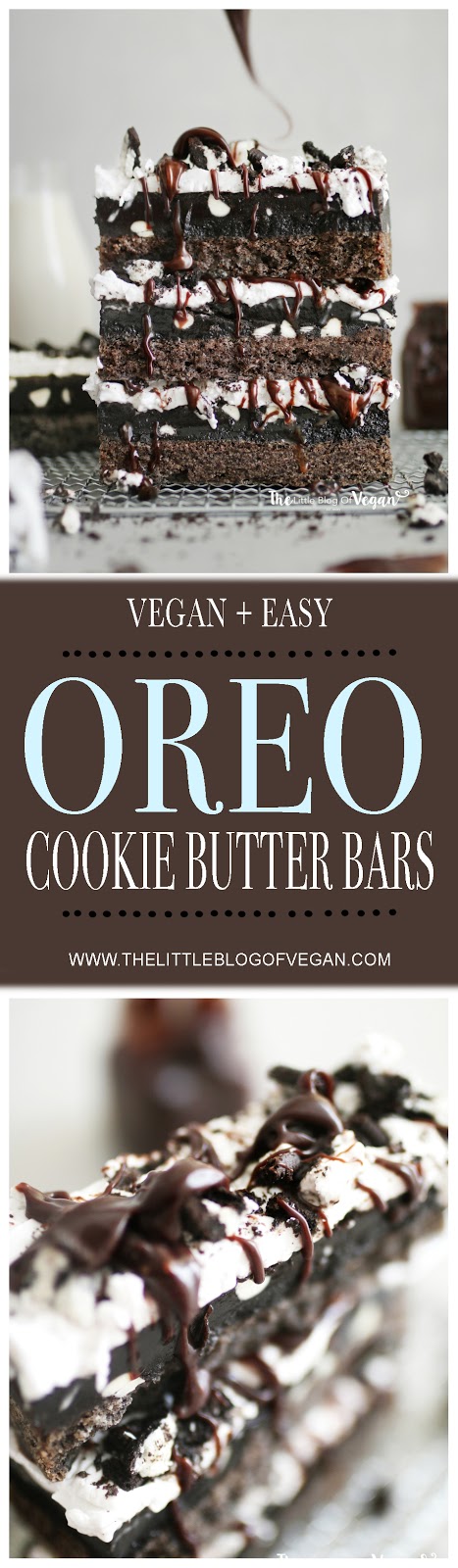 Oreo cookie butter bars recipe – Consume Plant Based