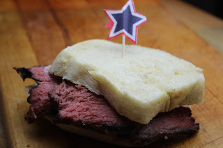 Delicious Smoked Roast Beef on Texas Toast
