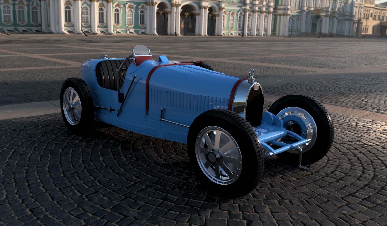The Tinkers Workshop: 1/6th Scale 3D Printed 1927 Bugatti Type 35 Model ...