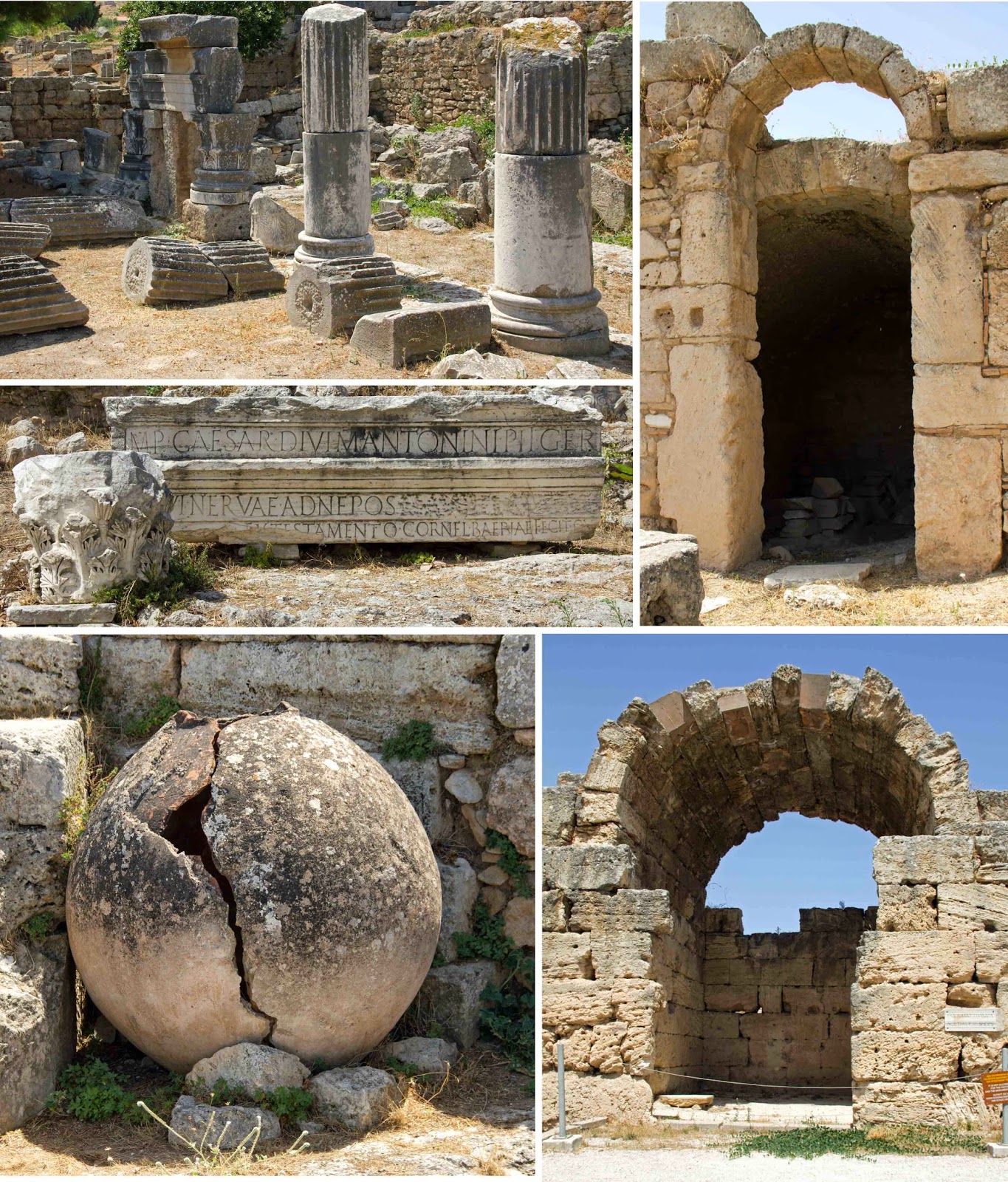 Exploring the World in 'Blue Velvet of Sark': Ancient Corinth