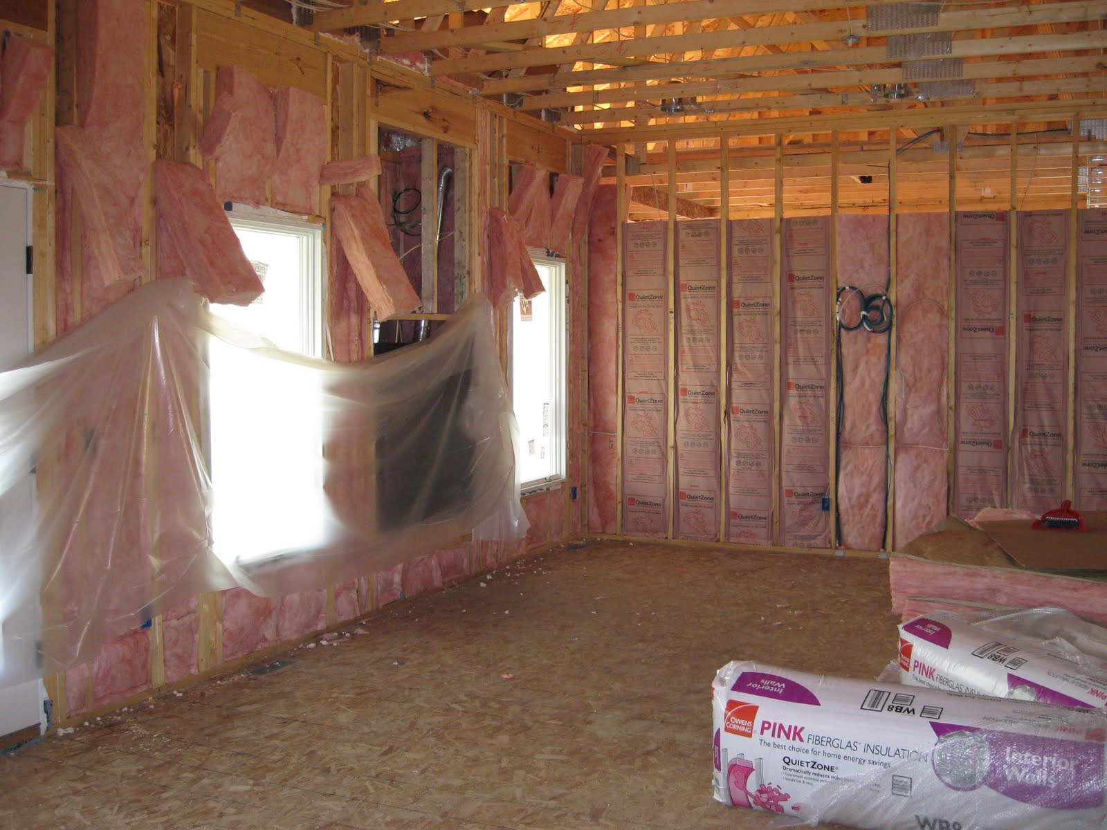 Building our house: Insulation