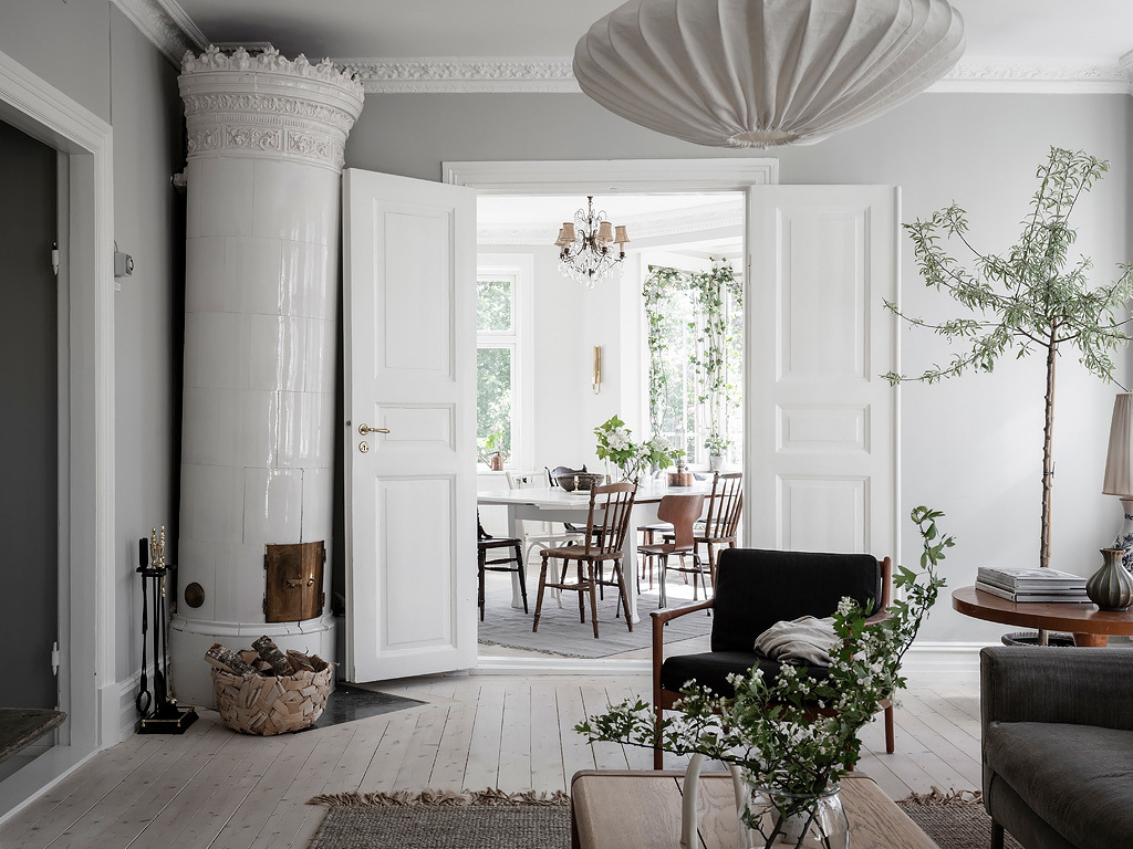 Eye For Design: Decorating With Eighteenth Century Swedish Tile Stoves ...