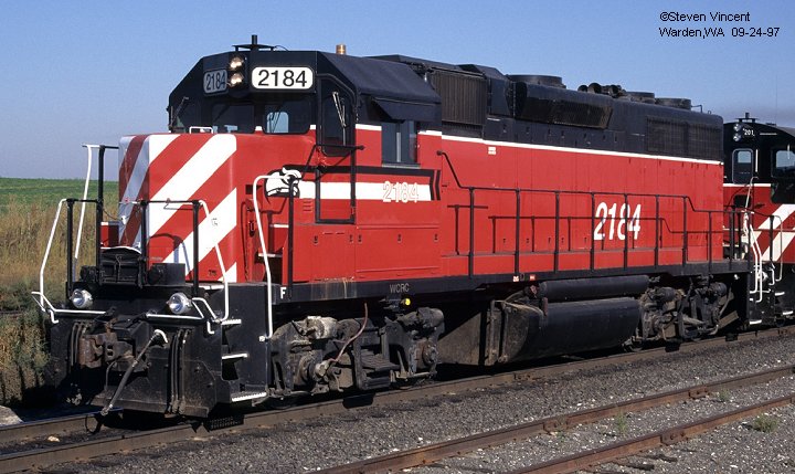 Big Bend Railroad History: WCRC Power At Warden