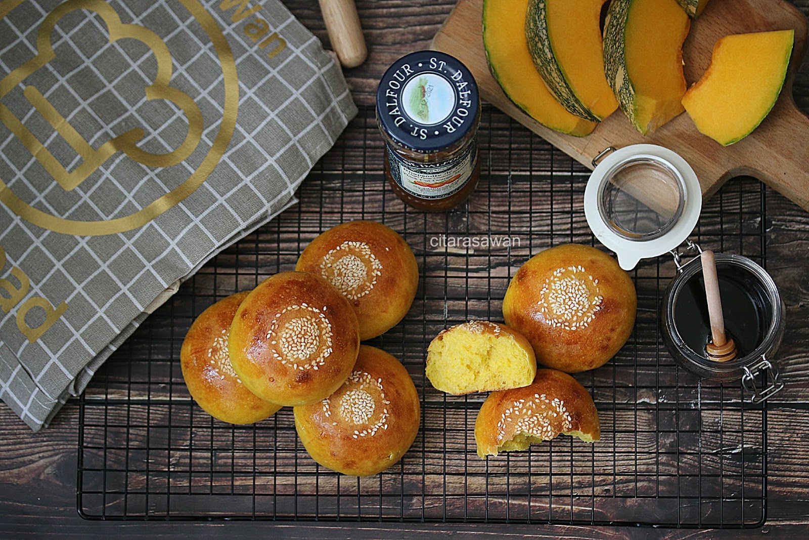 Roti Labu Taiwan ~ Resepi Terbaik