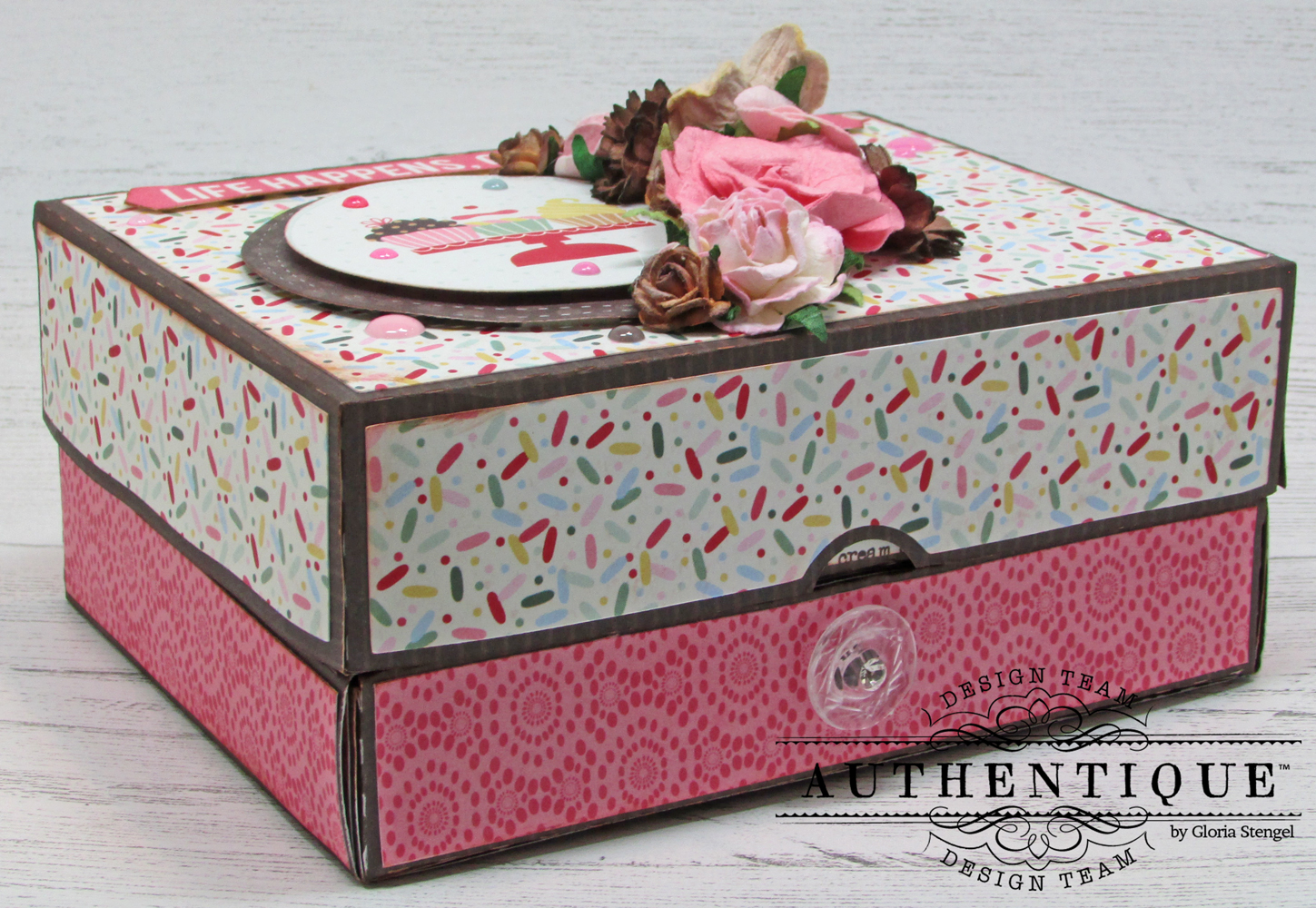 Scraps of Life: Sweet Treats Card Box